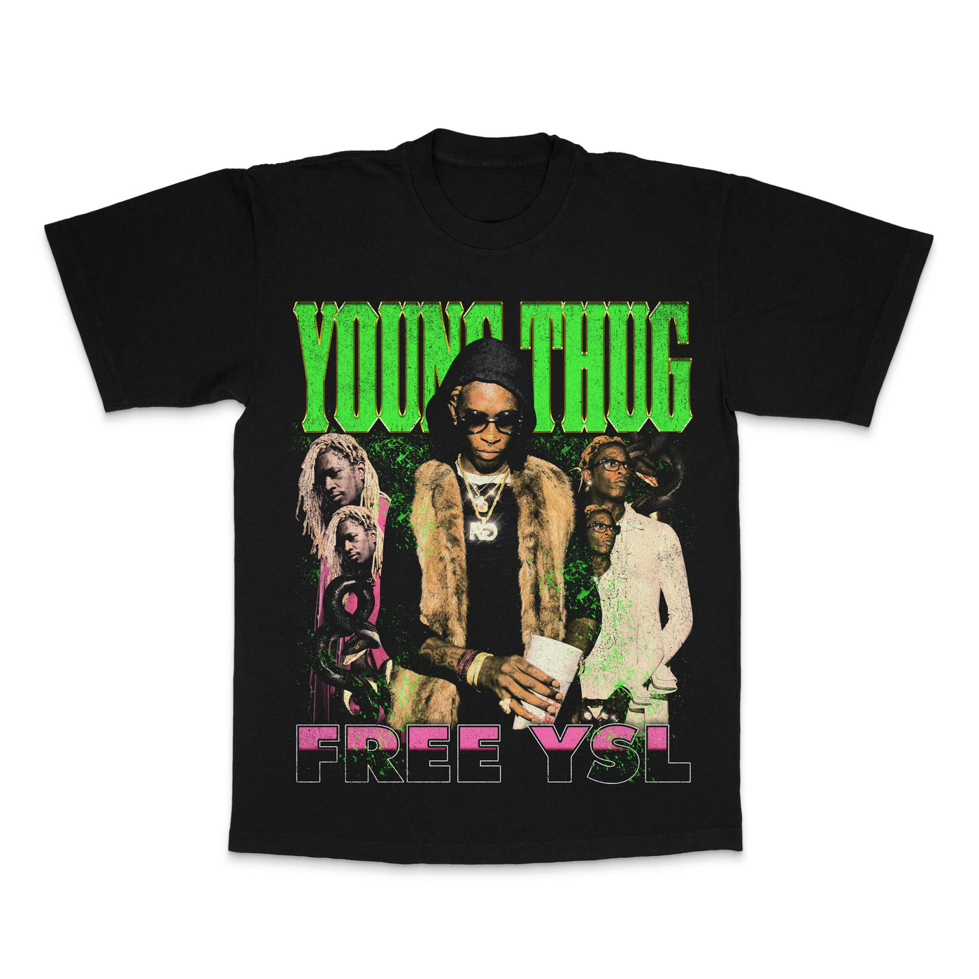 Young Thug - FREE YSL Tee – VintageDemand
